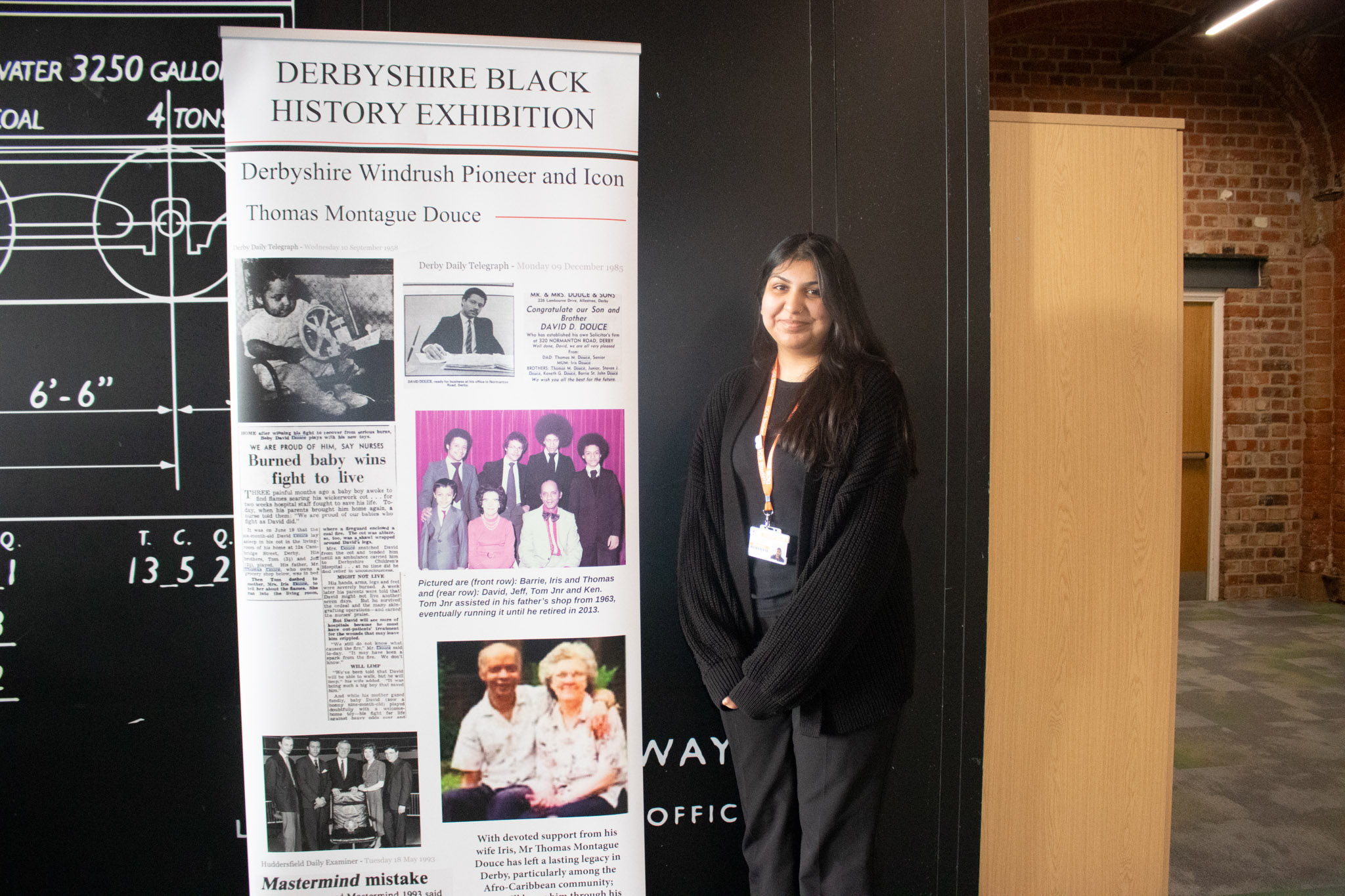 Derby College Group houses the Derbyshire Black History Exhibition - DCG