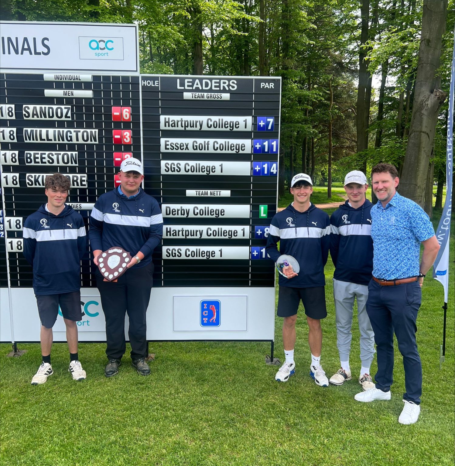 Derby College Group is victorious in back-to-back golf team ...